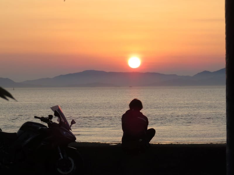 暮れ行く夕陽 6 11 プーさんさんのフォト 趣味人倶楽部しゅみーとくらぶ