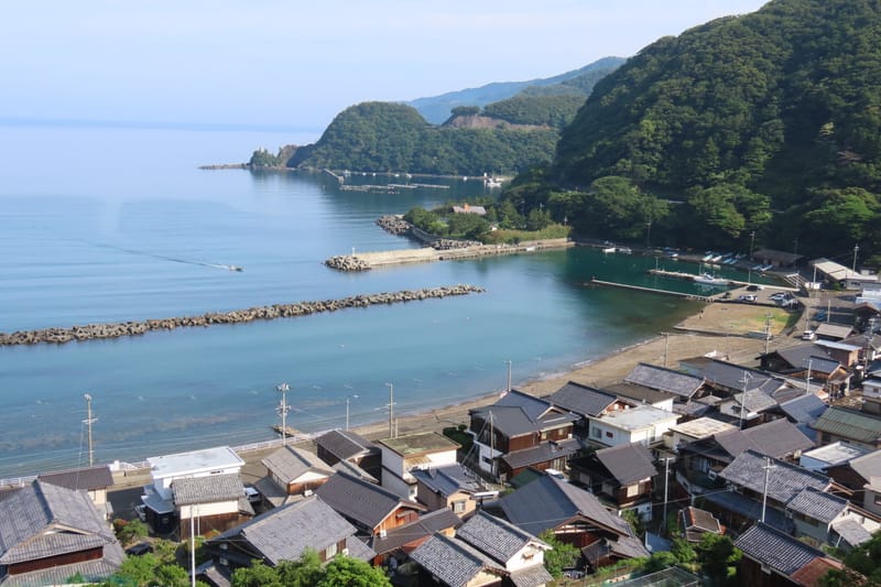 若狭湾内矢代湾の漁村 ひょうたんさんのフォト 趣味人倶楽部しゅみーとくらぶ